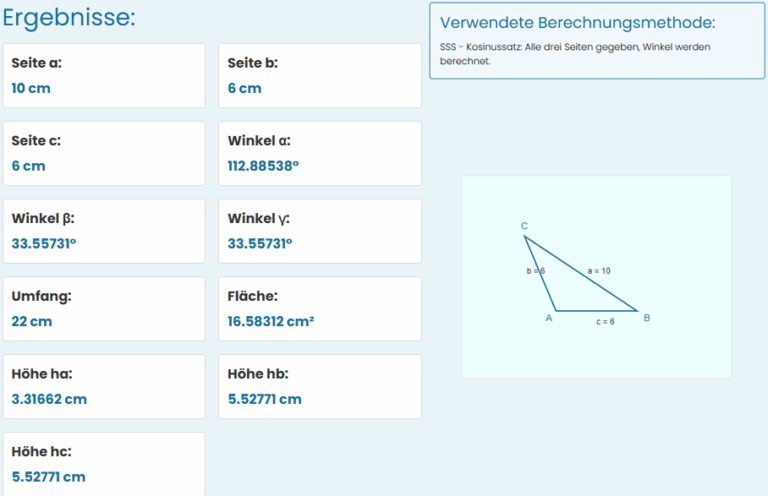 Winkel Berechnen Online